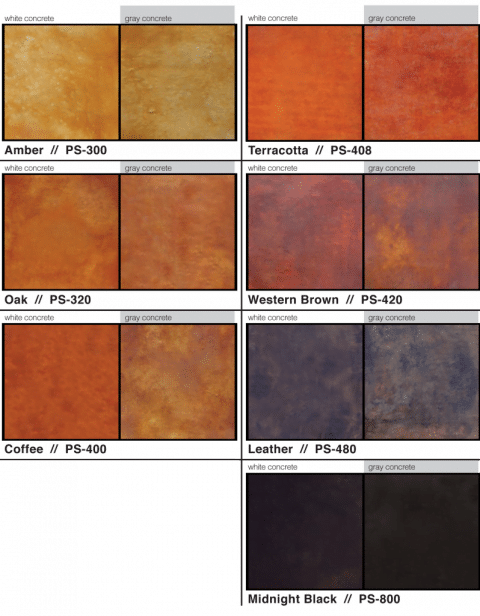 Concrete Stains - Access Concrete